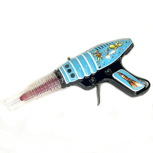 Toys | Tin Rocket Gun Raketapisztoly 197 | Poshmark